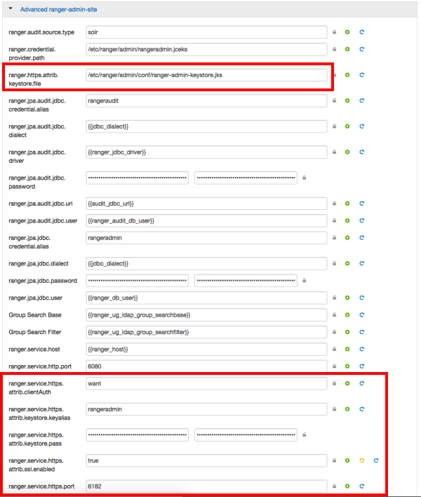 Configure Ranger Admin