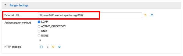 Configure Ranger Admin